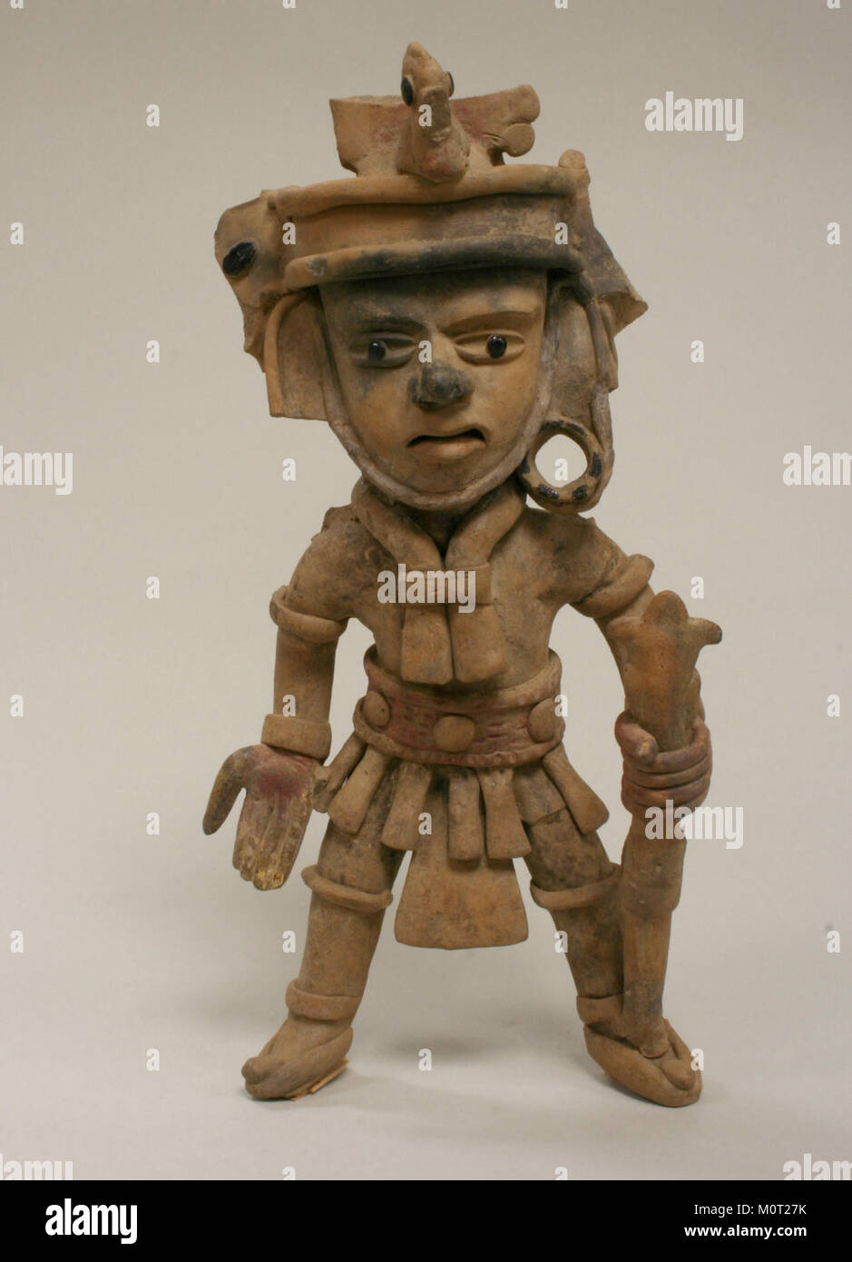 The Ceramic Standing Warrior Figure, housed in the Metropolitan Museum ...