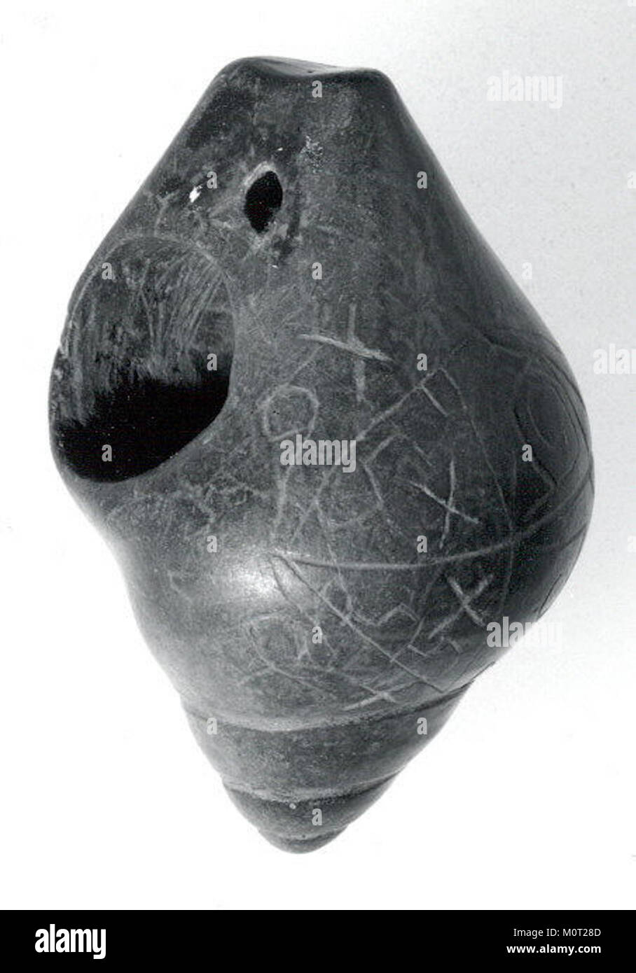 Ceramic Whistle in the Form of a Shell MET vs1983 497 22 Stock Photo ...