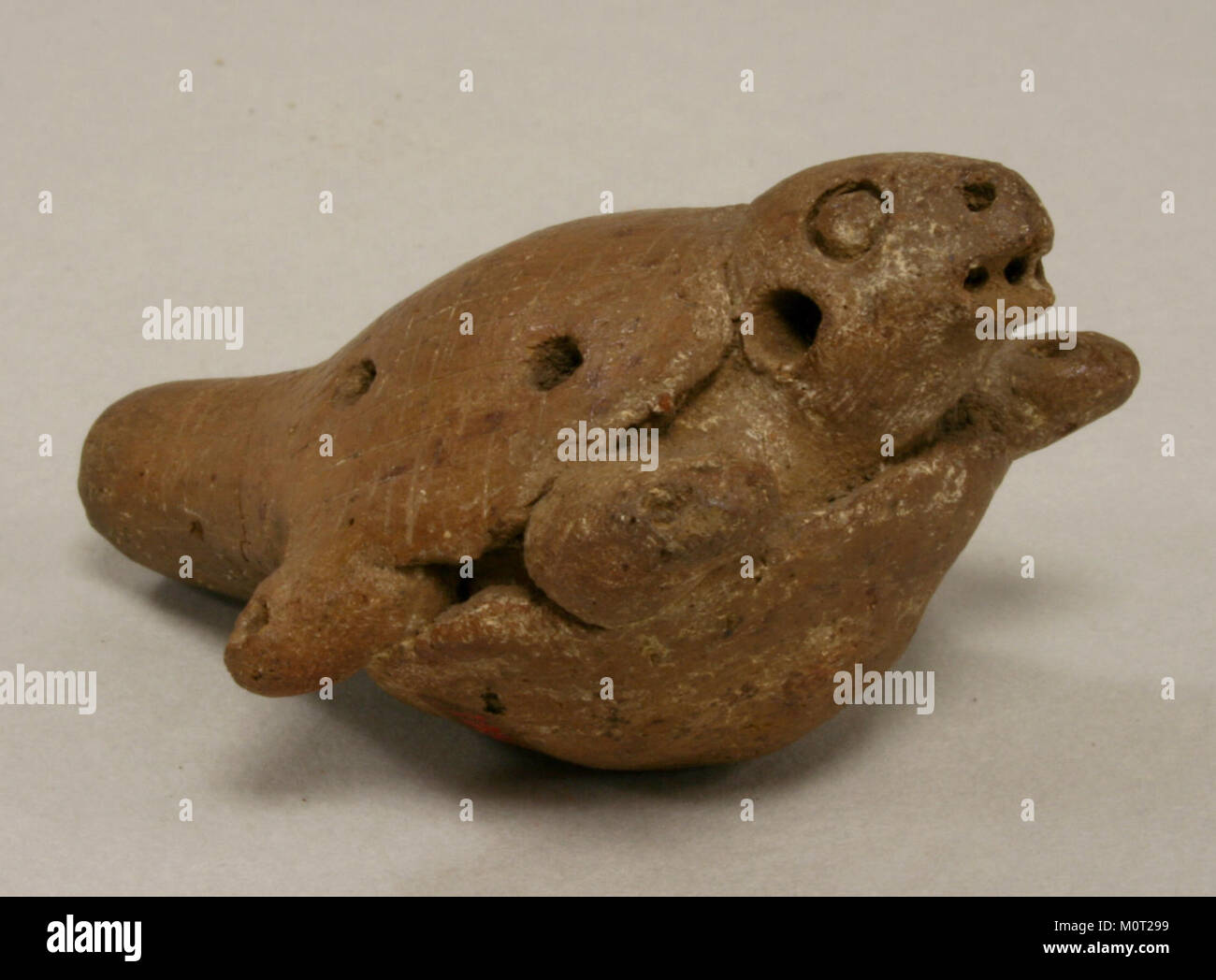 The Ceramic Ocarina, cataloged as MET 1987.394.728 b, is an ancient ...