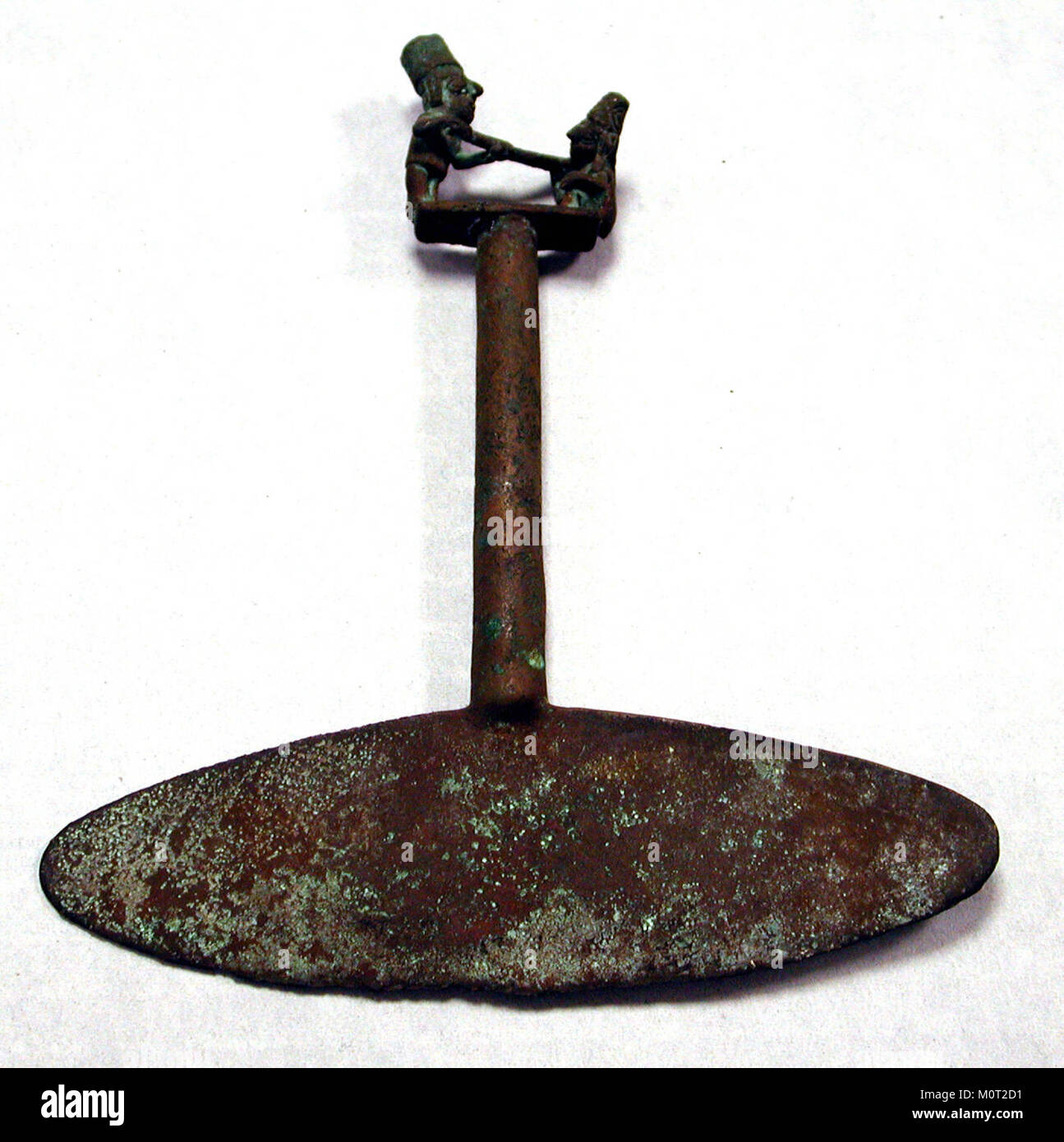 This ceremonial knife, known as a Tumi, is an ancient artifact ...