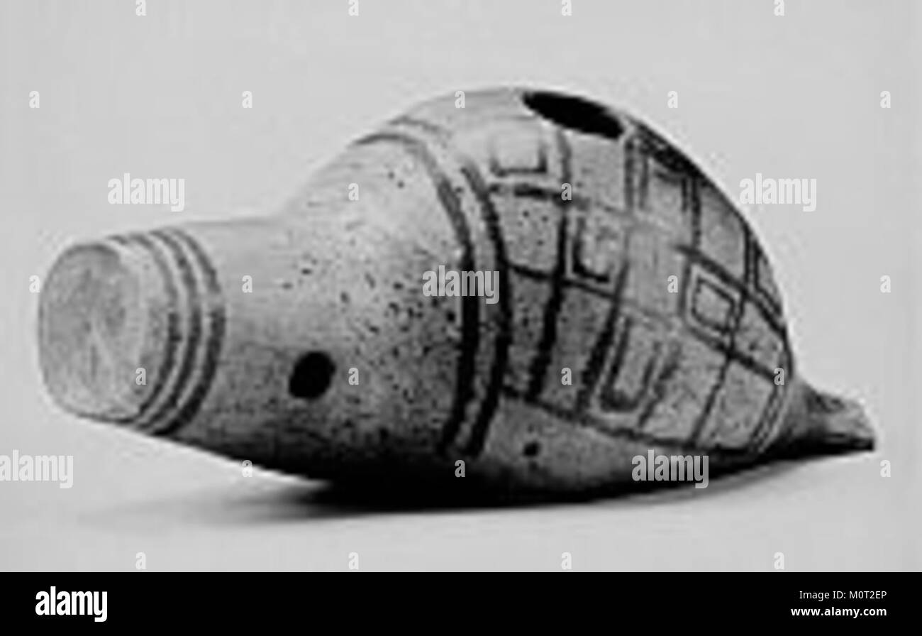 The ceramic ocarina displayed in the MET collection is an ancient wind ...