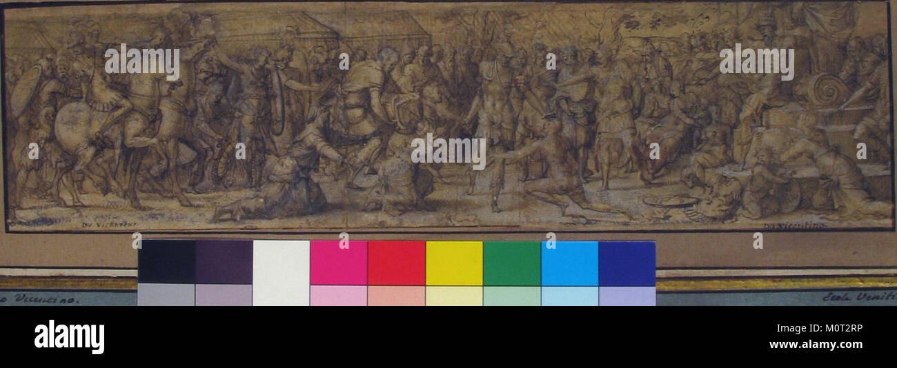 The artwork *Cassandra Preventing Deiphobe from Killing Paris* (MET 63. ...