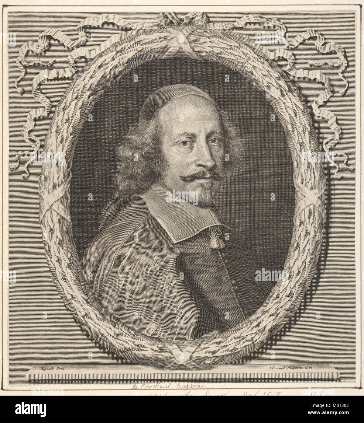 Cardinal Jules Mazarin was a prominent French cardinal and diplomat in ...