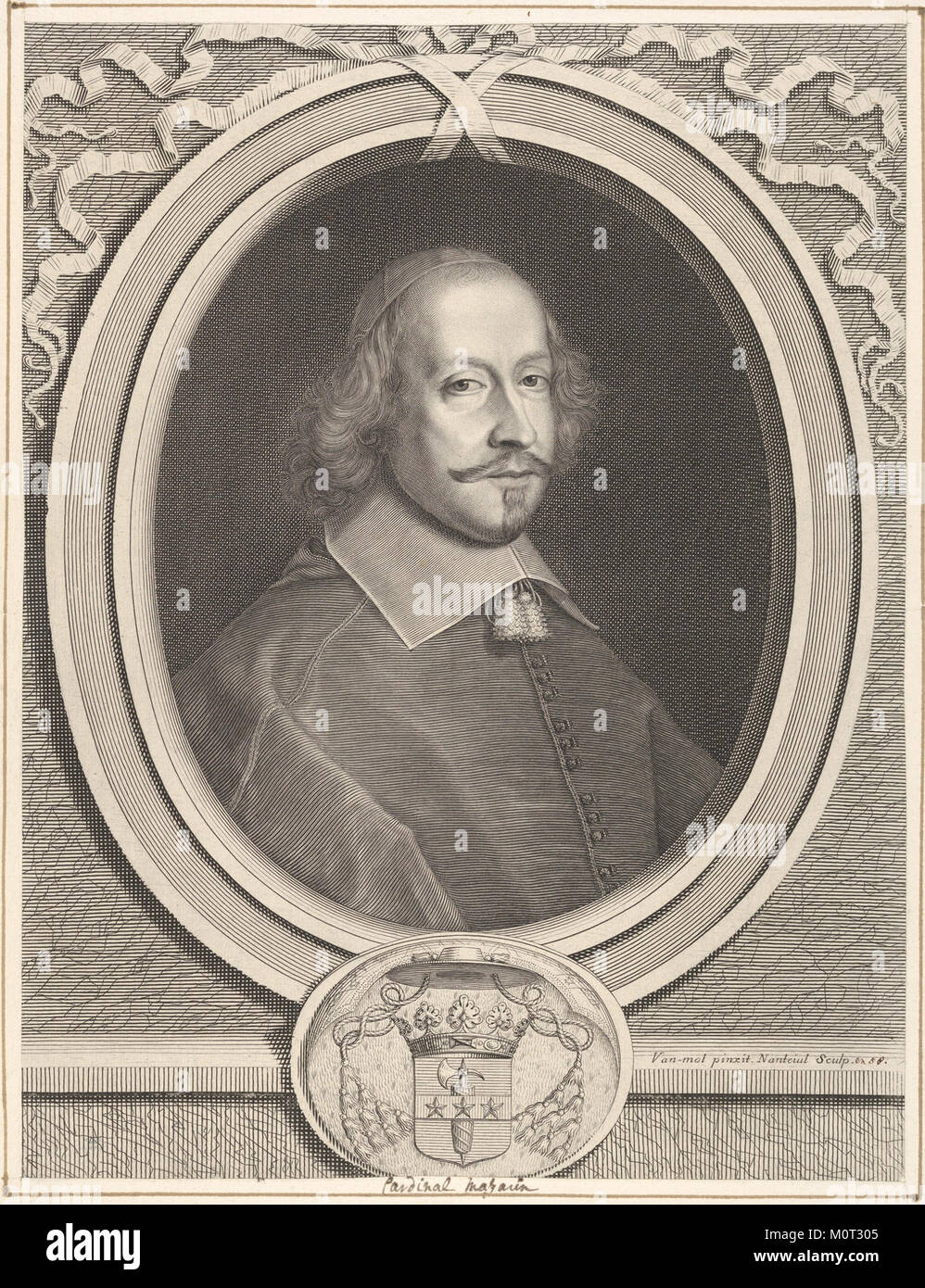 Cardinal Jules Mazarin MET DP832670 Stock Photo - Alamy
