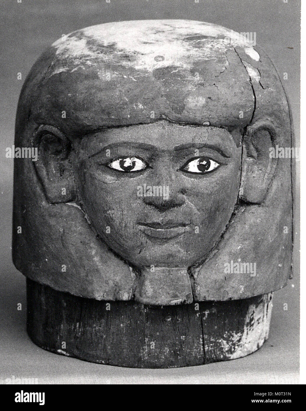 The Canopic jar lids of Ukhhotep, housed at the MET, are ancient ...