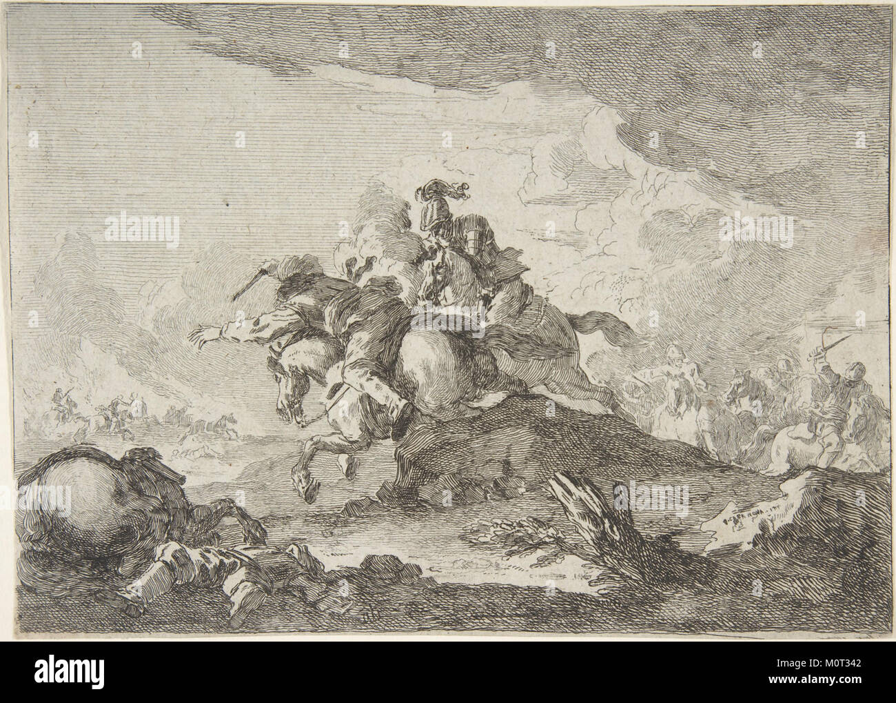 The cavalry charge, captured in this artwork from the MET collection ...