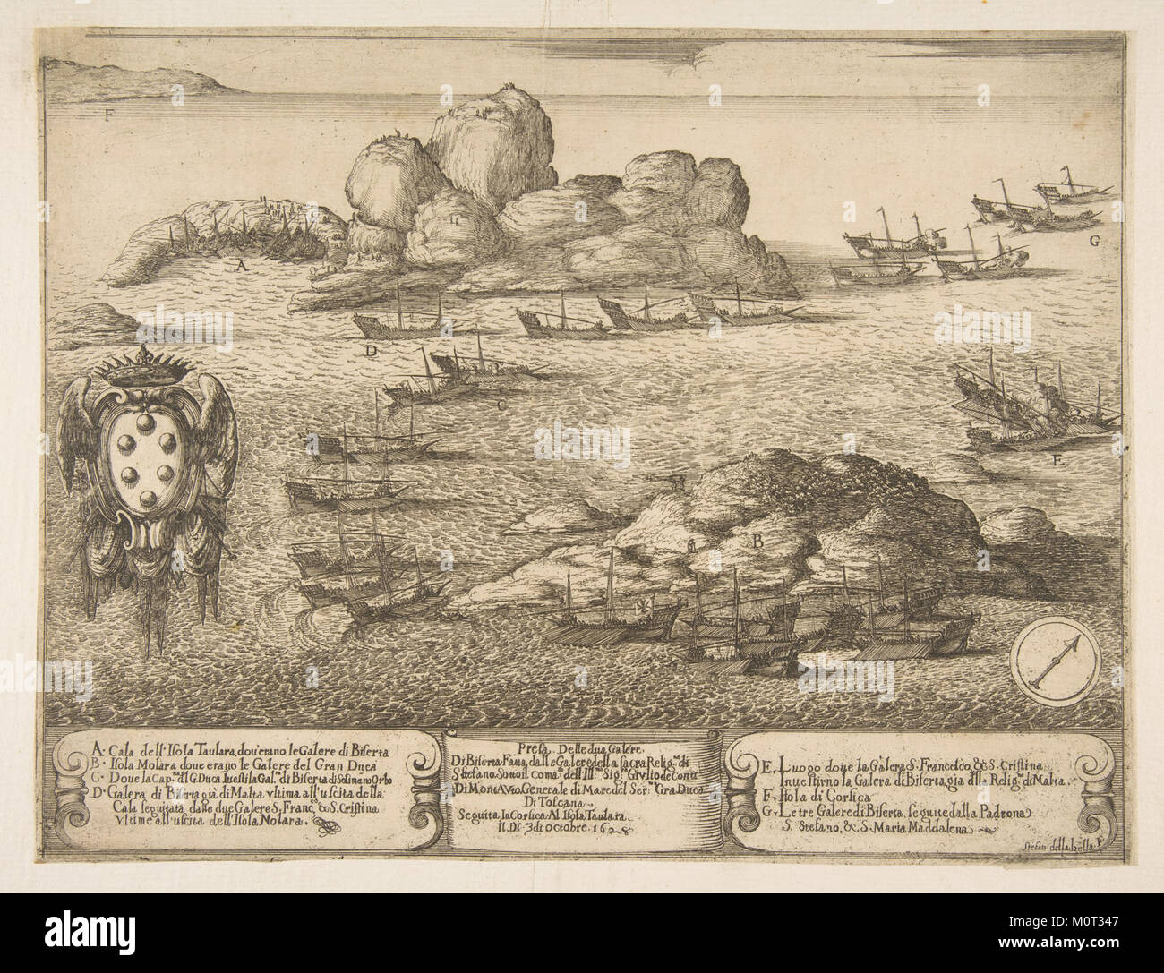 The Capture of Two Galleys at Byserta refers to a historical naval ...