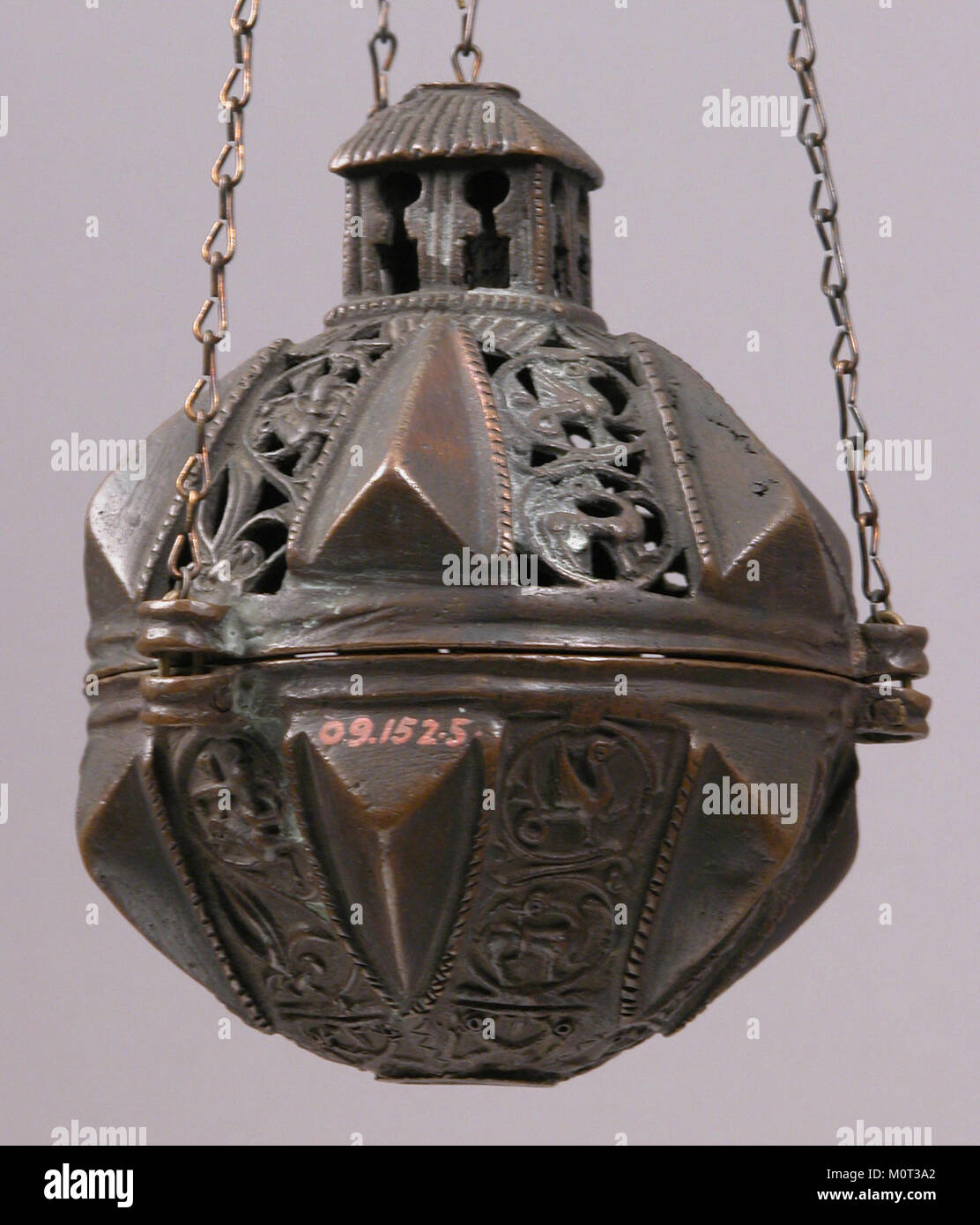 This ancient censer, housed in the MET, features animal and scroll ...