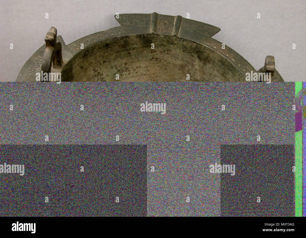 This ancient cauldron, housed in the Metropolitan Museum of Art, dates ...