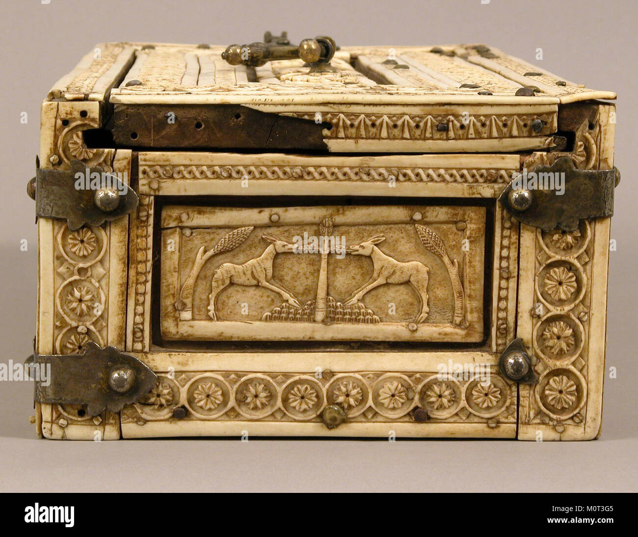 This ancient casket, housed in the Metropolitan Museum of Art, is ...