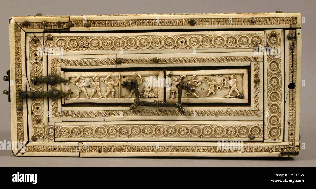 *Casket with Erotes and Animals* is a piece of ancient artwork ...