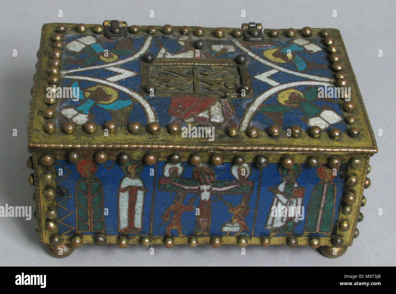 This portable altar, housed at the Metropolitan Museum of Art, depicts ...