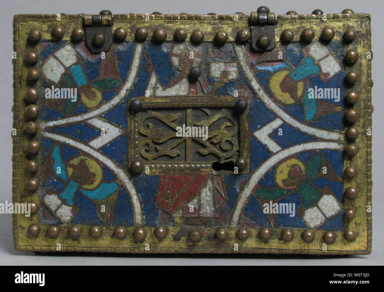 This object is a religious casket or portable altar depicting the ...
