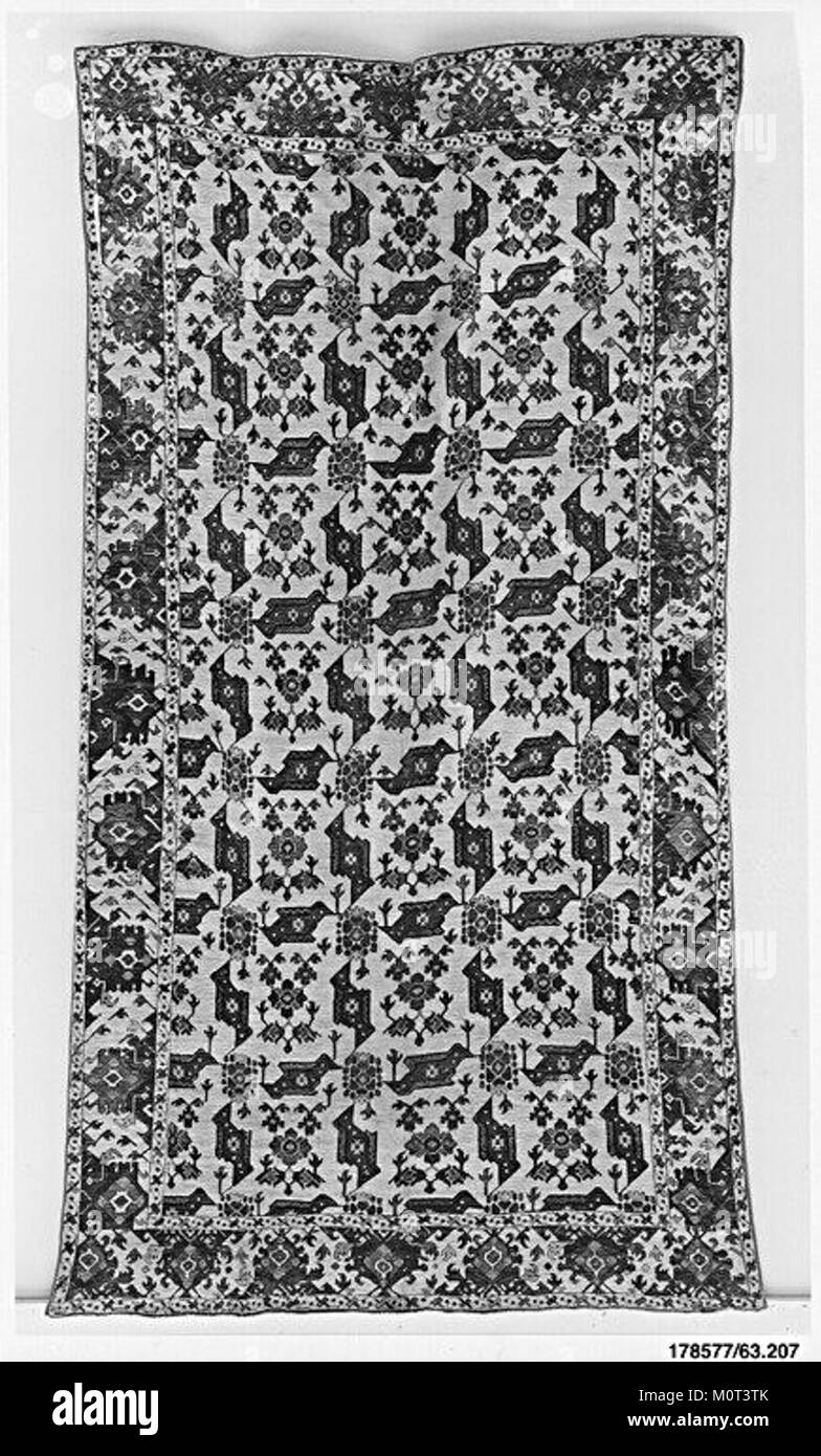 An image of a carpet, accession number 178577, from the collection of ...