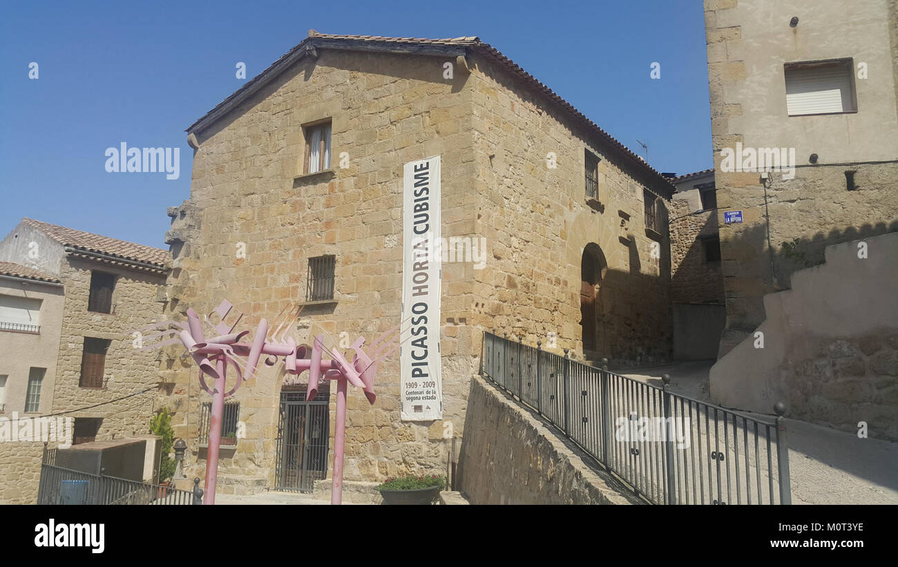 The Museu Picasso in Horta de Sant Joan, Catalonia, is dedicated to the ...