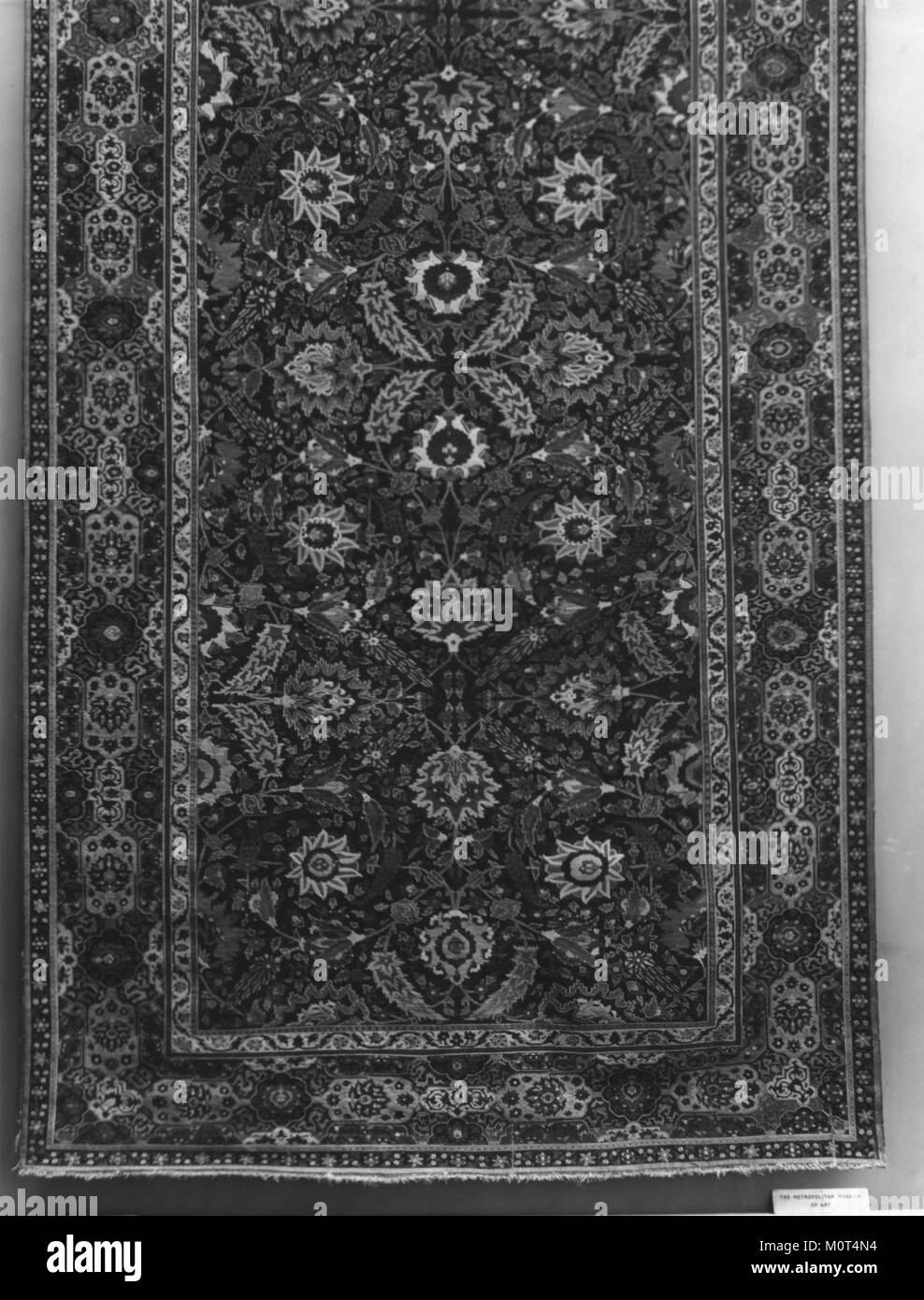 The object, cataloged as MET 39910, is a historic carpet held in the ...