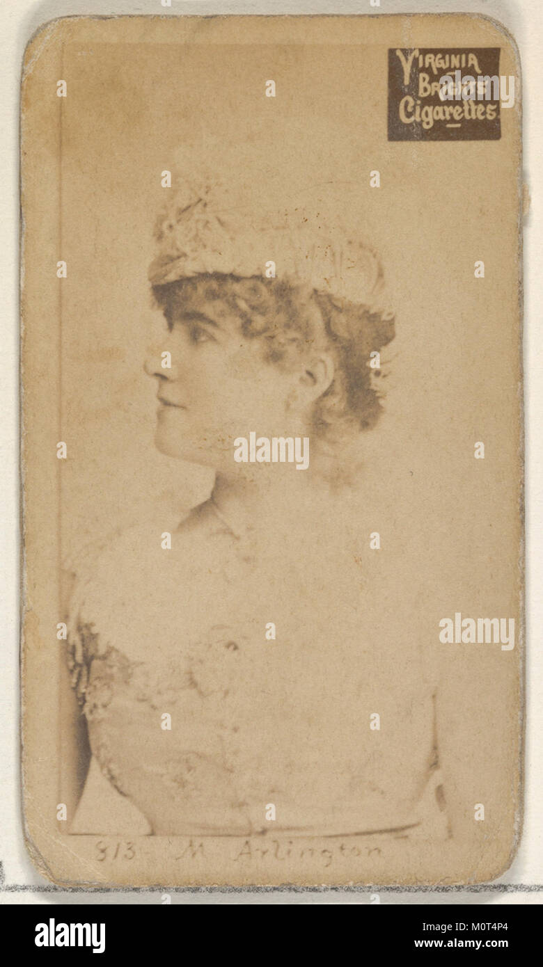 A trading card featuring Maggie Arlington from the 'Actors and ...