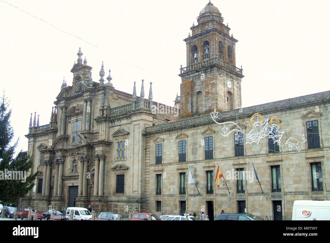 The Monastery of San Salvador in Celanova, Spain, dates back to the ...