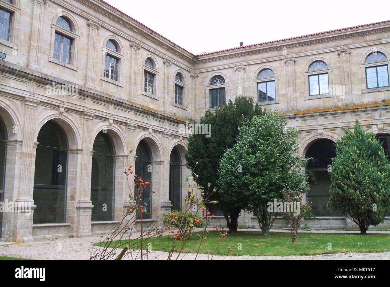 The Monasterio de San Salvador in Celanova, Spain, known for its ...