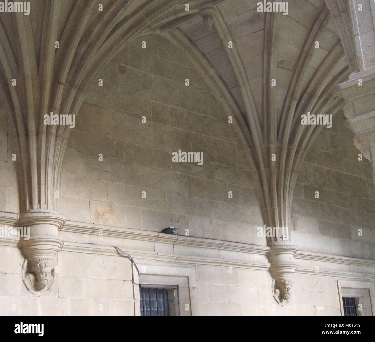 The Monasterio de San Salvador in Celanova, Spain, is a historic site ...