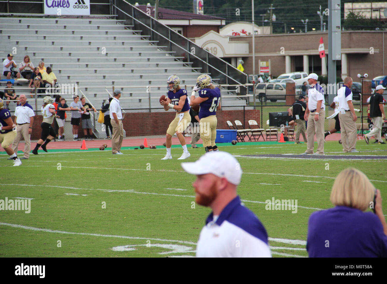 The 2017 football game between Cartersville High School and Calhoun ...