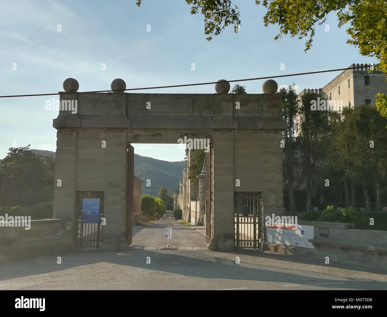 Image of Castello del Catajo, an Italian castle located in the Veneto ...