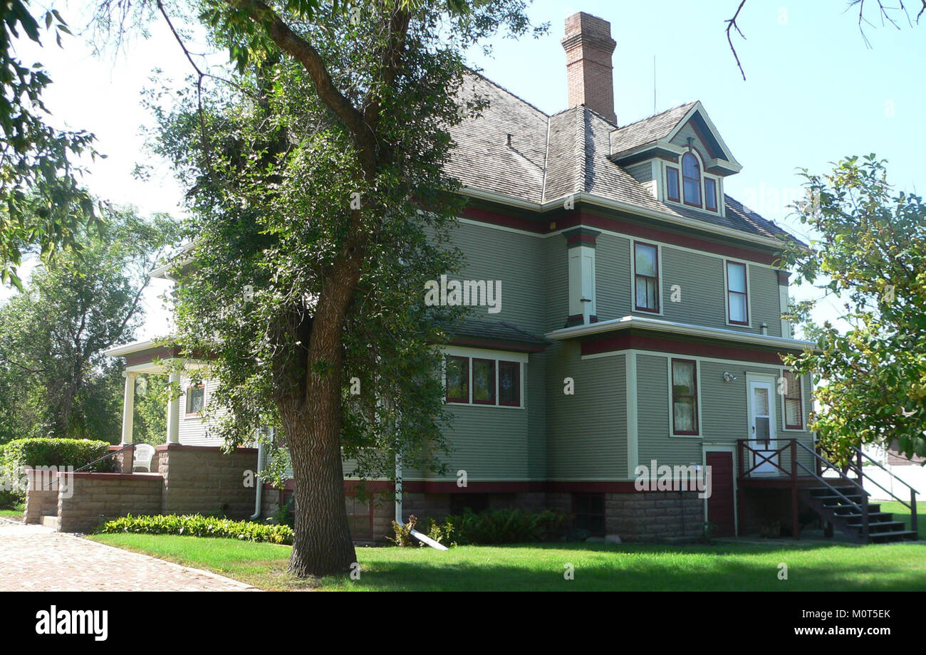 The Putnam House in Carrington, North Dakota, is a significant ...