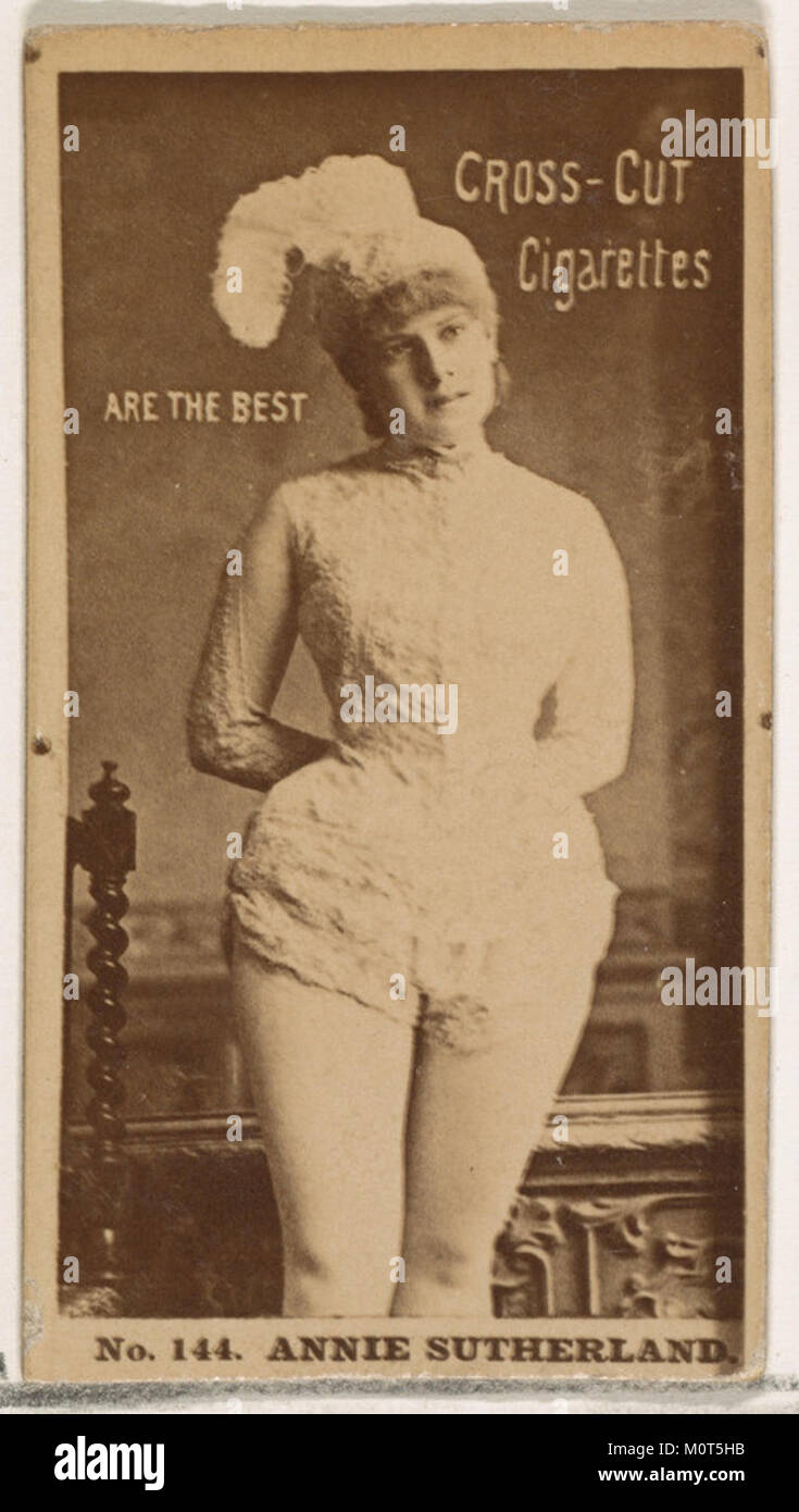 Card number 144 features Annie Sutherland from the 'Actors and ...