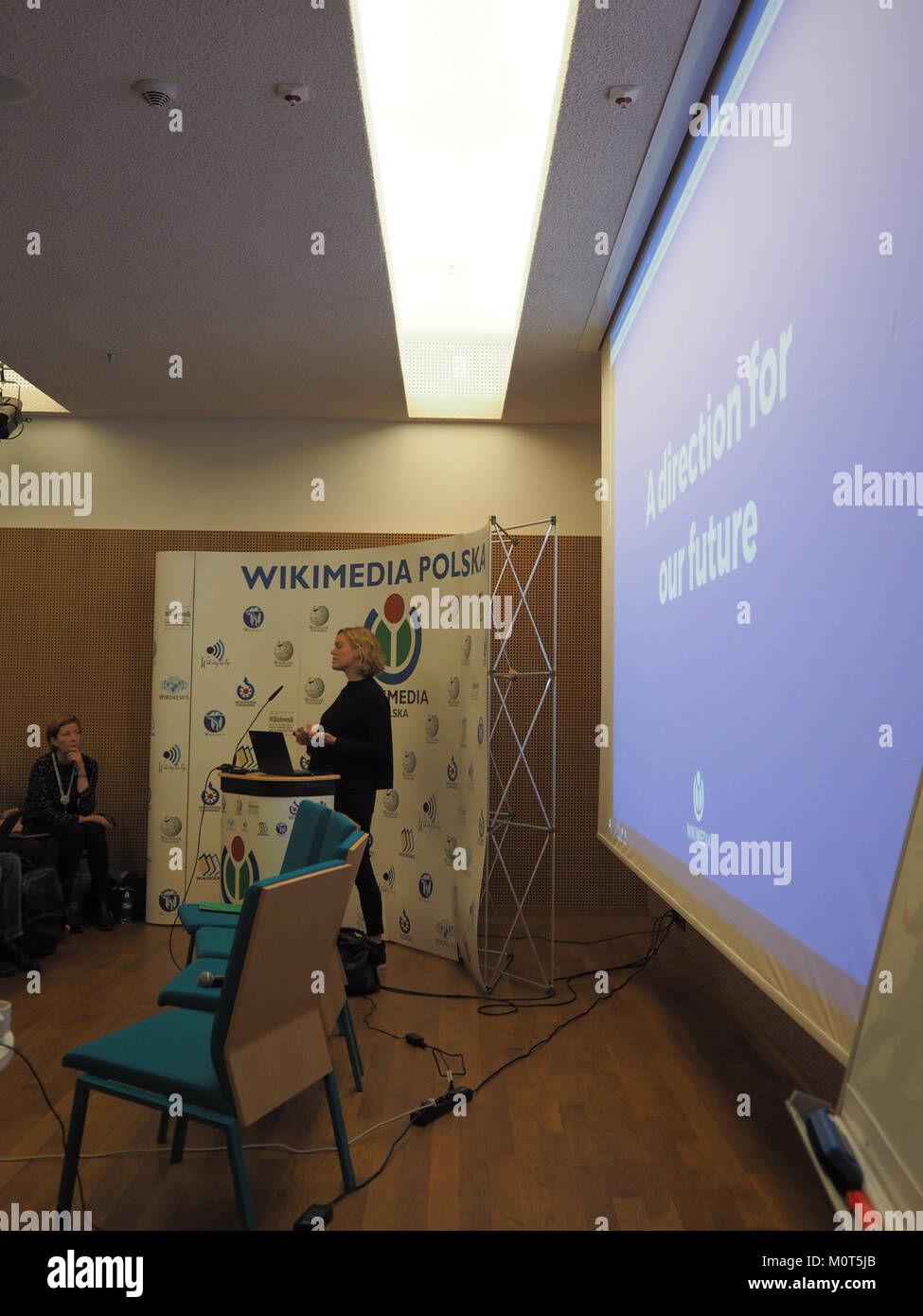 A 2017 meeting discussing the Wikimedia Movement's strategic direction ...