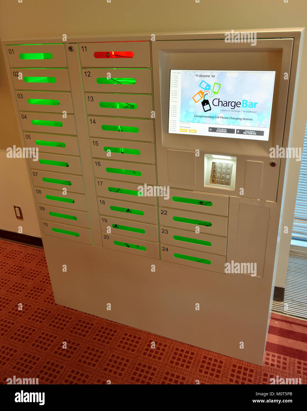 A cell phone charging station is a public or private area designed to ...