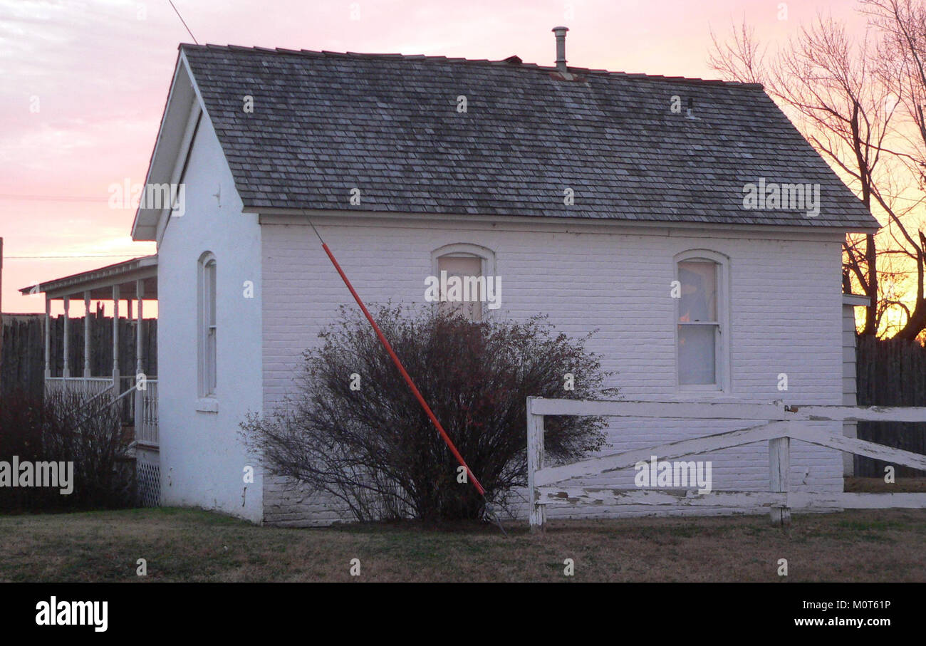 Carry Nation house from WNW 1 Stock Photo - Alamy