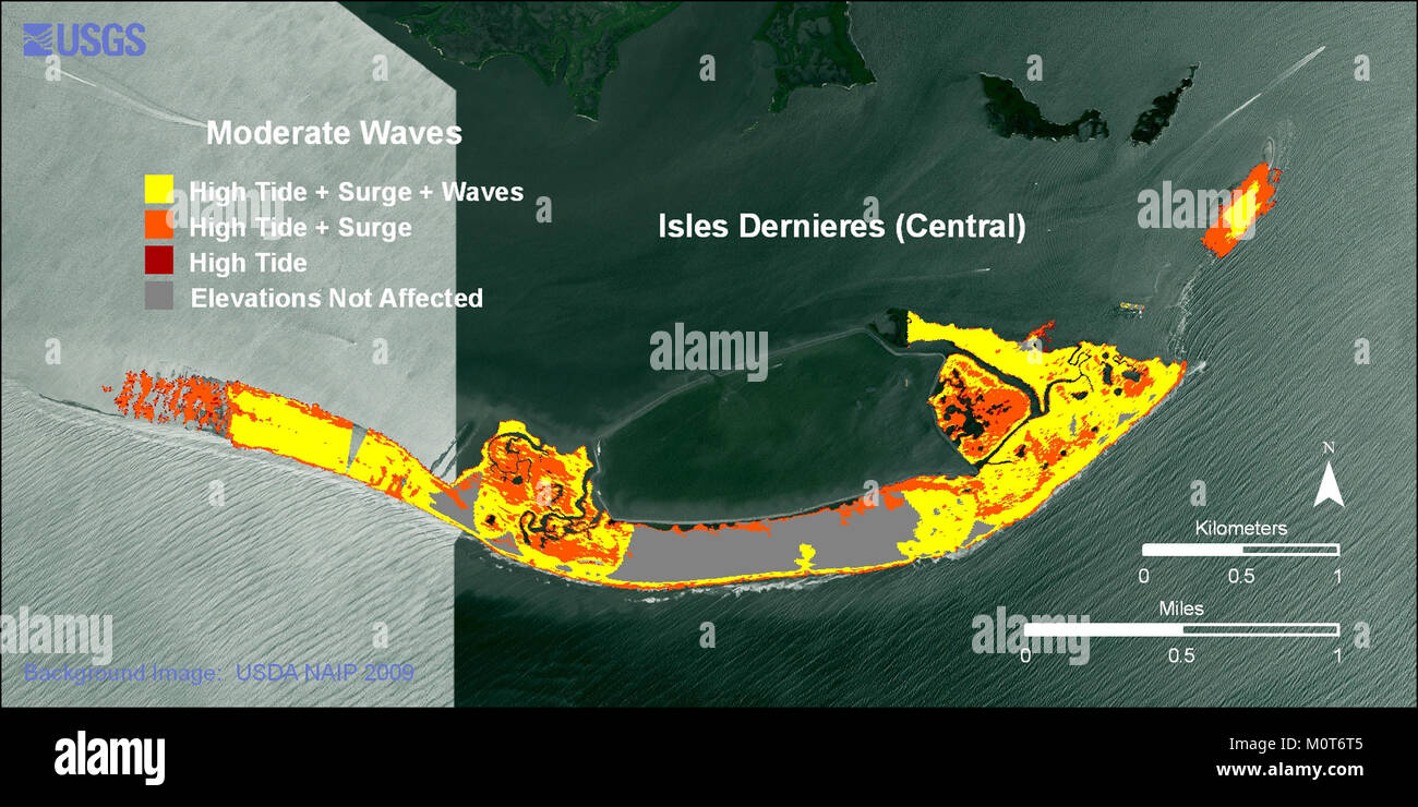 This image depicts a weather scenario with moderate waves in the ...