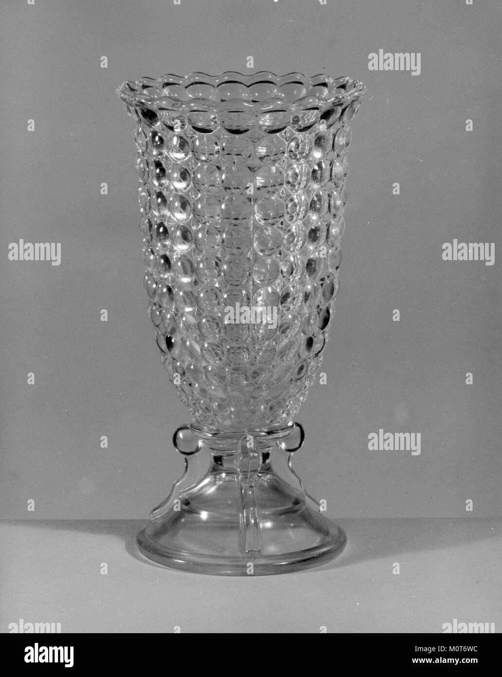 The Celery Vase, cataloged as MET 18168977, is an example of American decorative arts from the ...