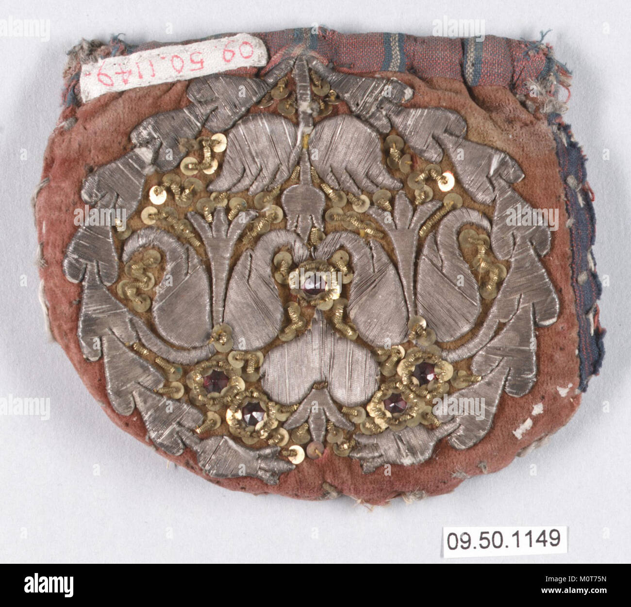 Cap crown from the MET collection, an intricately designed artifact ...