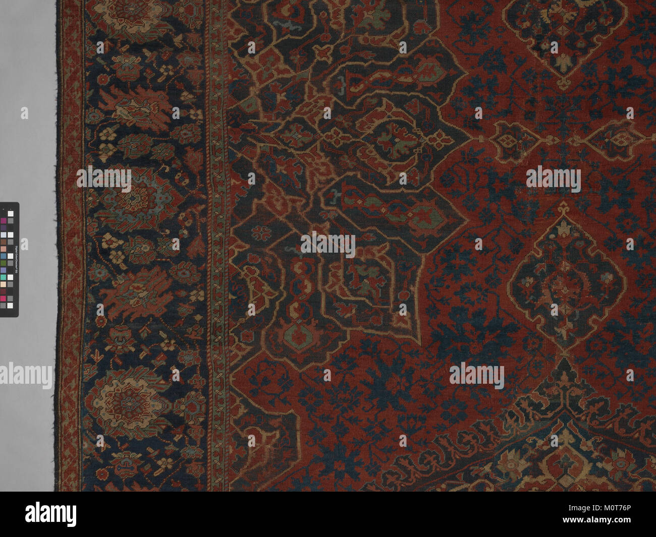 This carpet, cataloged as MET DP168560, is an exquisite example of ...