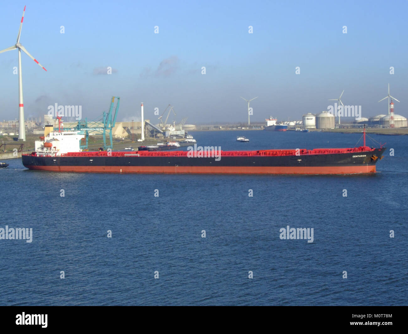 The Centurion, a cargo ship with IMO number 9304174, docked at the Port ...