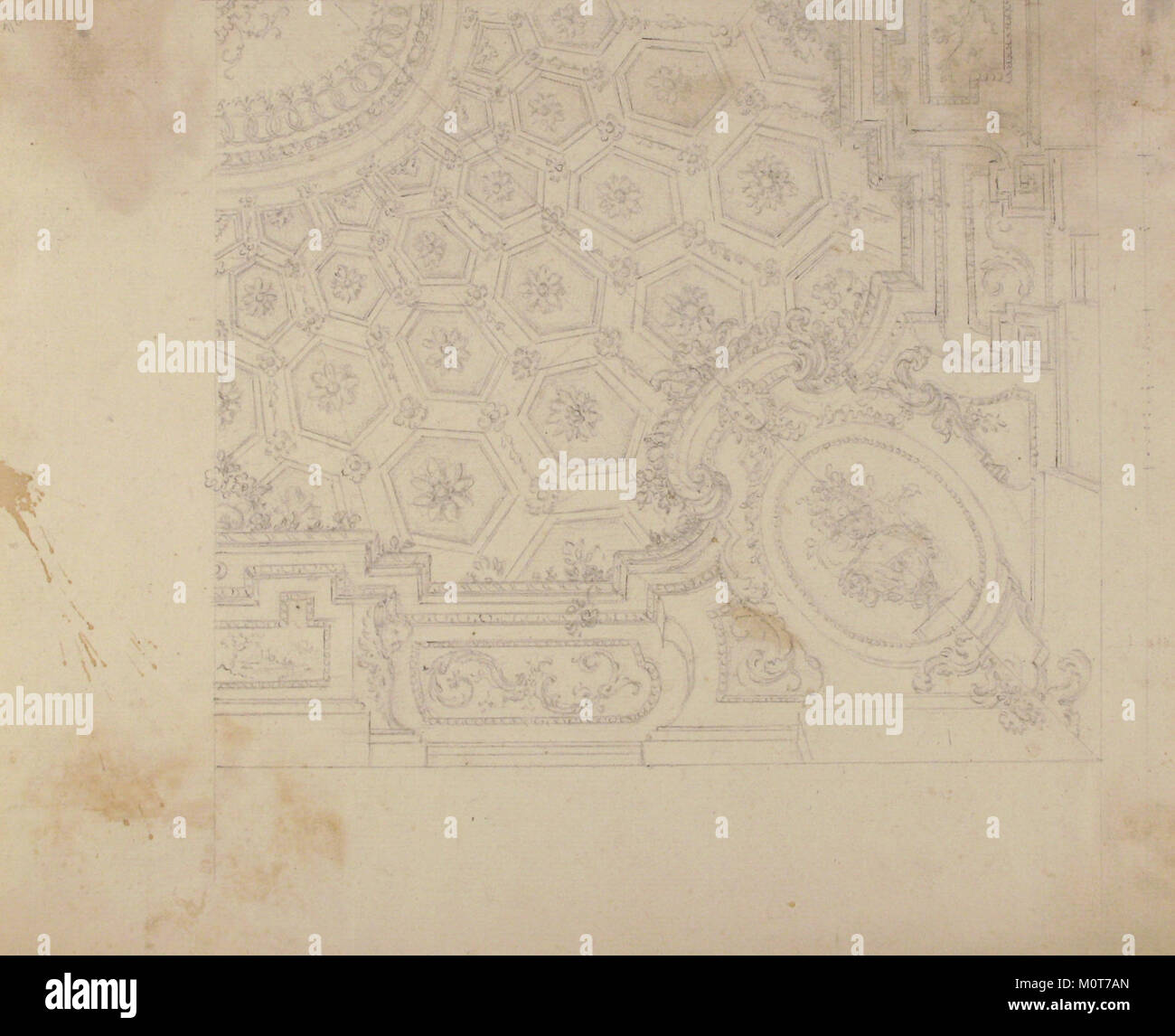 This ceiling design, housed in the Metropolitan Museum of Art ...