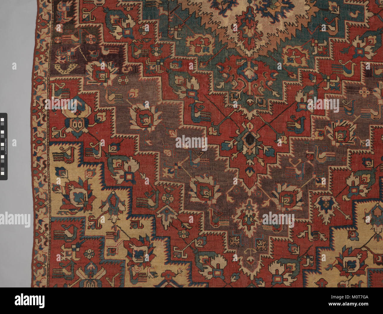 This Persian carpet, cataloged as MET DP217864, dates back to the 16th ...