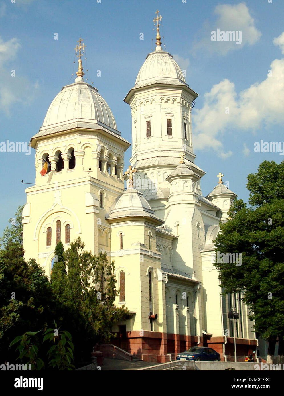The image shows the Orthodox Cathedral in 2010, a significant religious ...