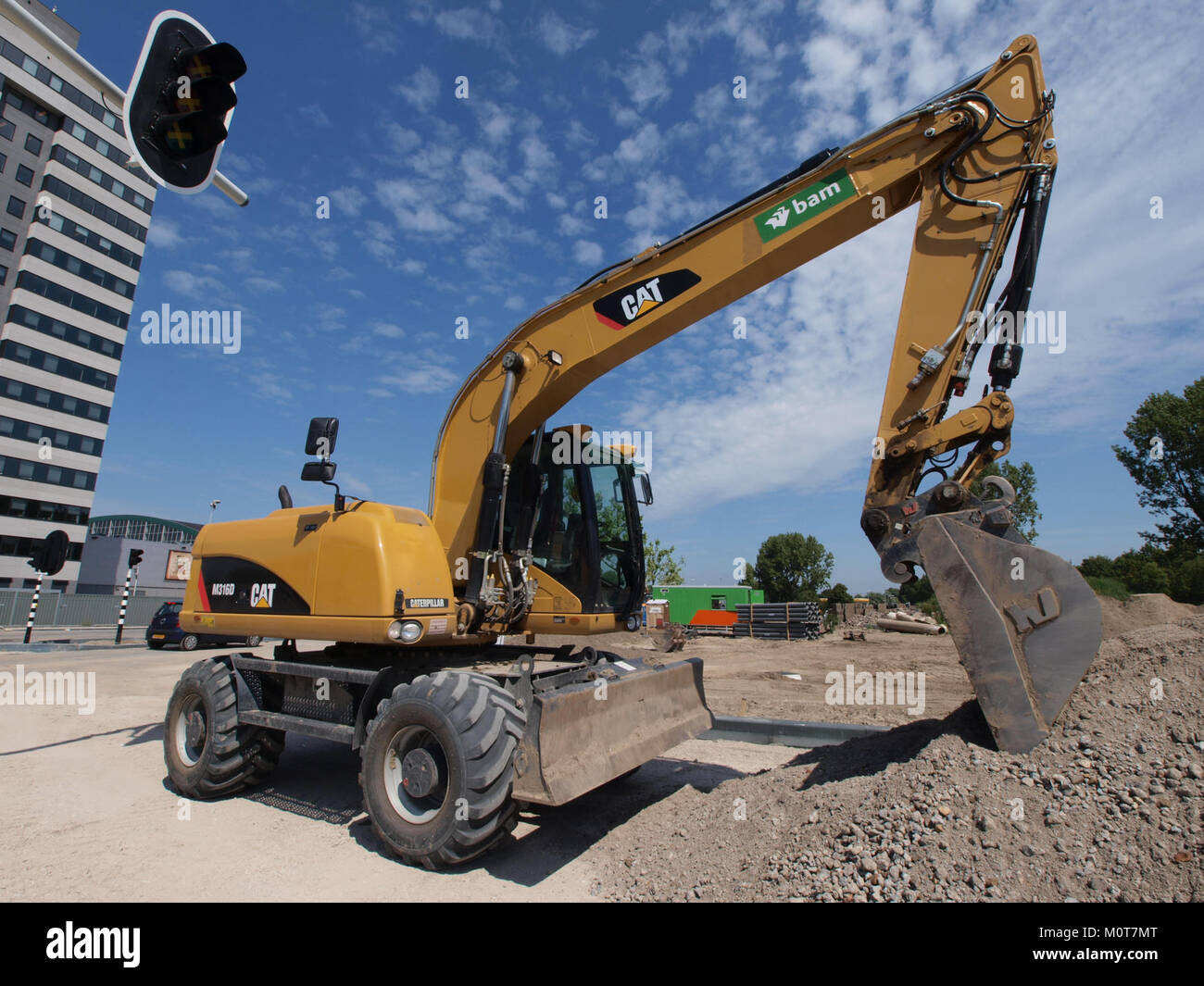 The Caterpillar M316D is a versatile wheeled excavator, designed for ...