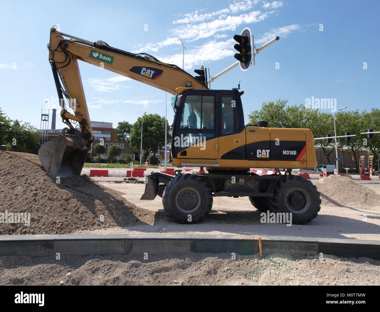 The Caterpillar M316D is a model of excavator used in construction and ...