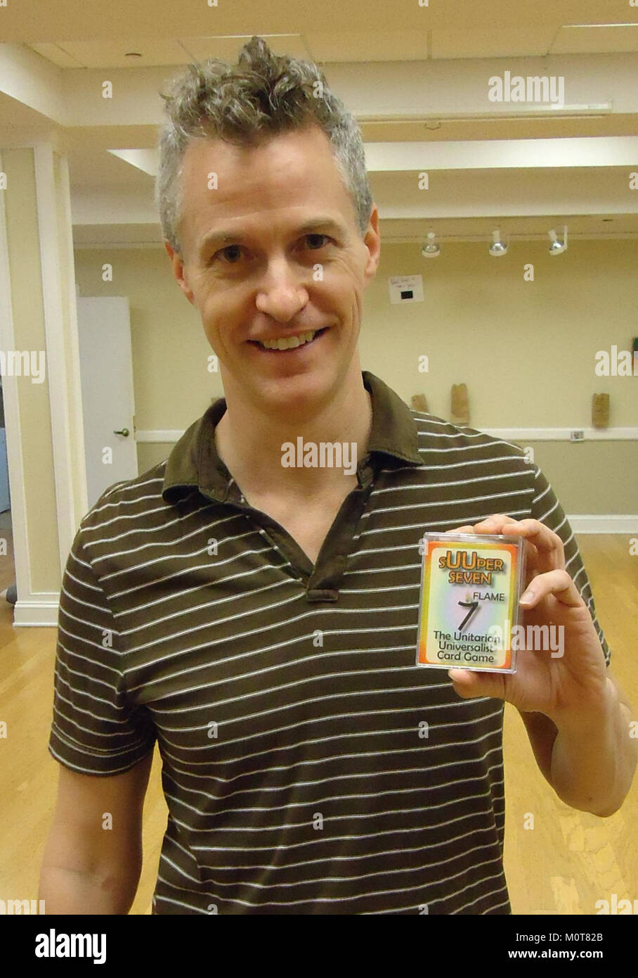 Christopher Burtt, the creator of the card game sUUper Seven, developed ...