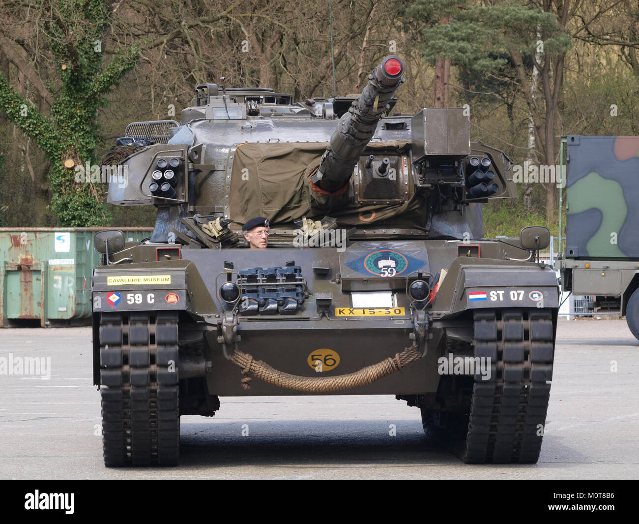 The Centurion Mk 5 is a British main battle tank, featuring a 105mm gun ...