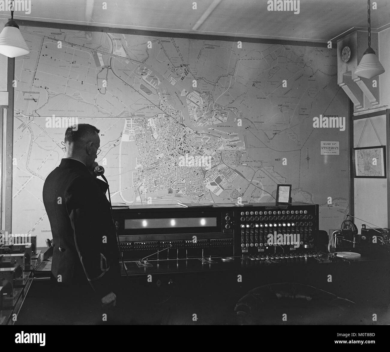 The Centrale Seinzaal, part of the Amsterdam fire department, is an ...