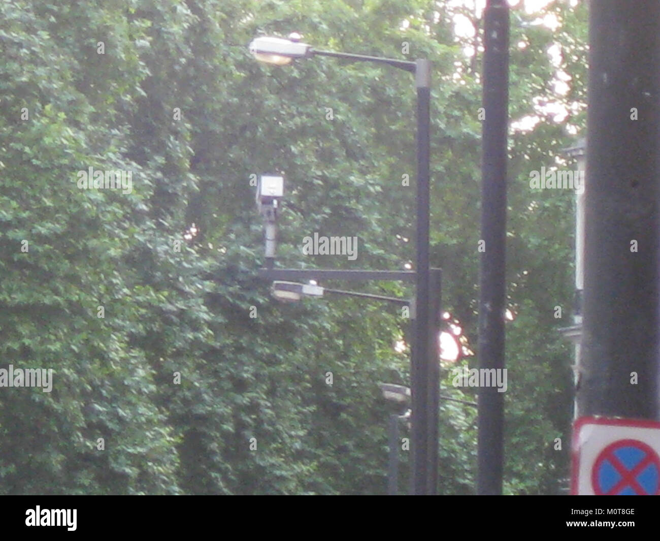 This image depicts the extensive use of CCTV cameras in London, a key ...