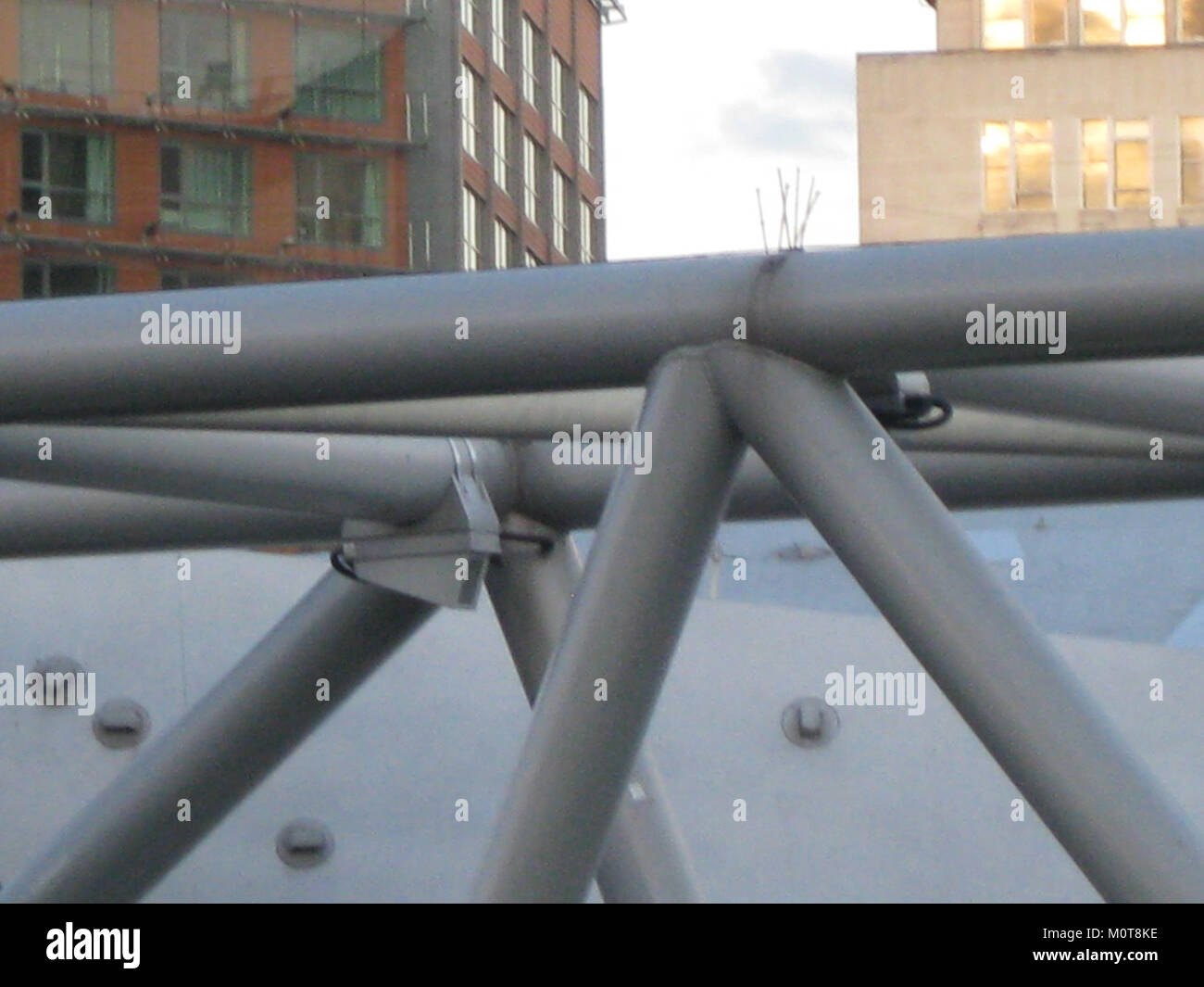 This image shows a CCTV camera in London, reflecting the city’s ...