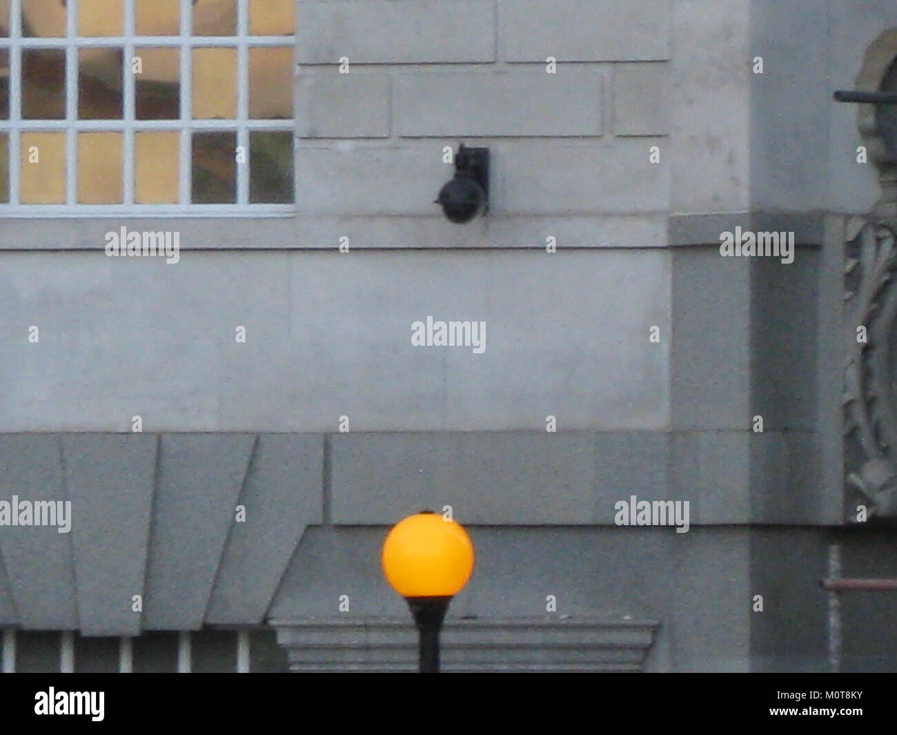 This image shows a CCTV camera in London, part of the city's extensive ...