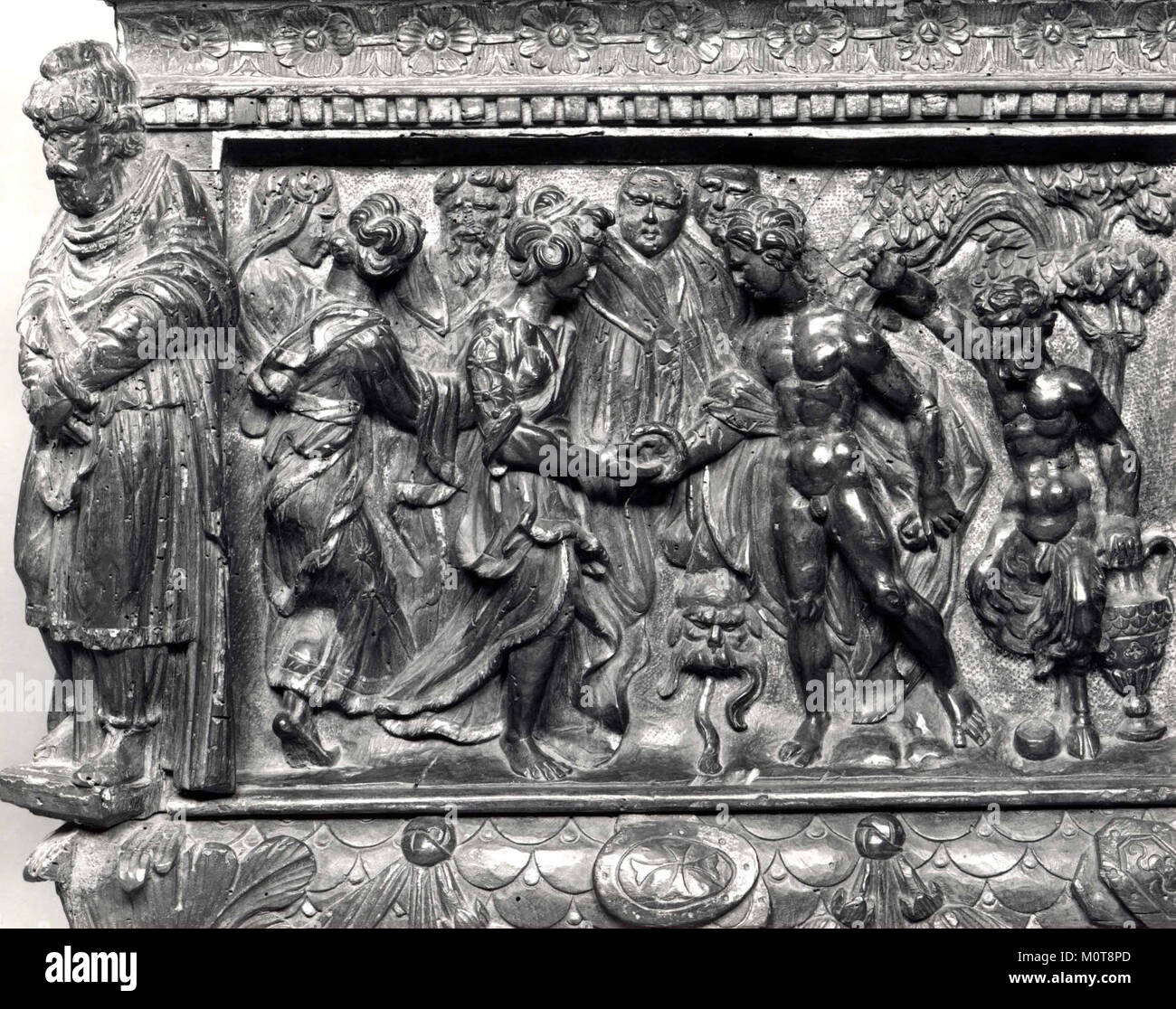 This cassone, housed at the Metropolitan Museum of Art, is a ...