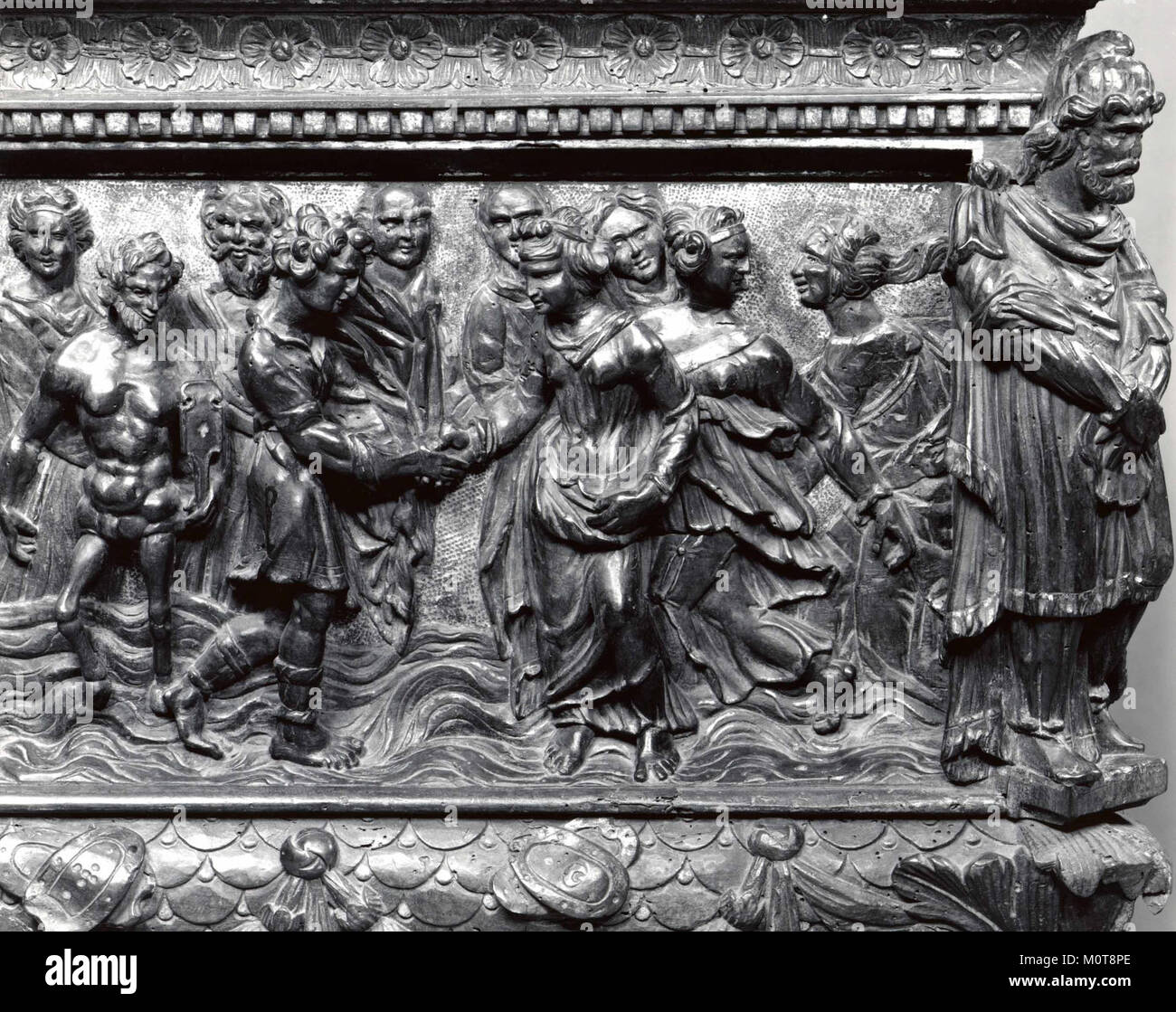 This cassone, an Italian chest, was created in 1944 and is part of the ...