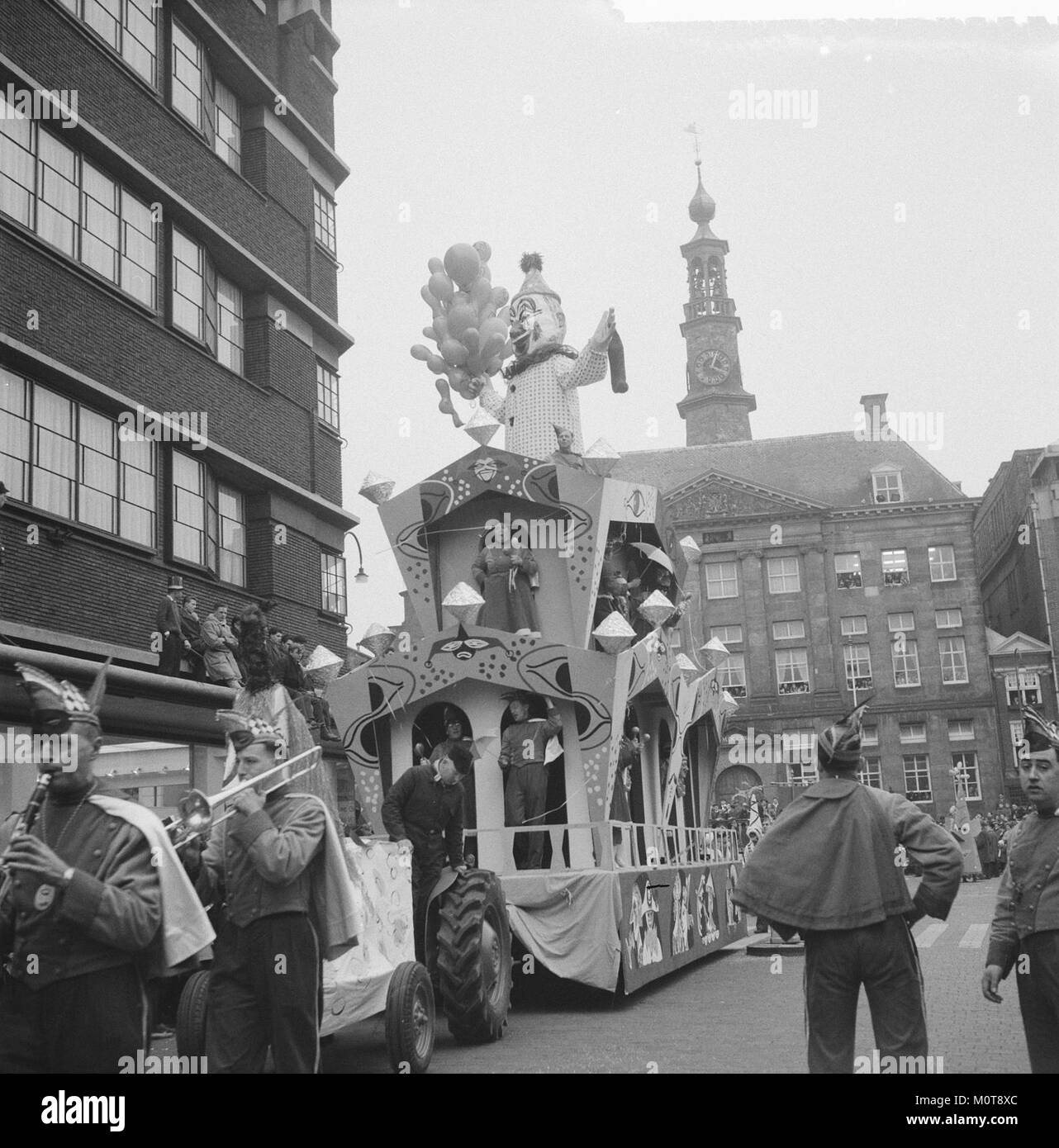 A photograph of the carnival parade in Den Bosch, Netherlands. The ...